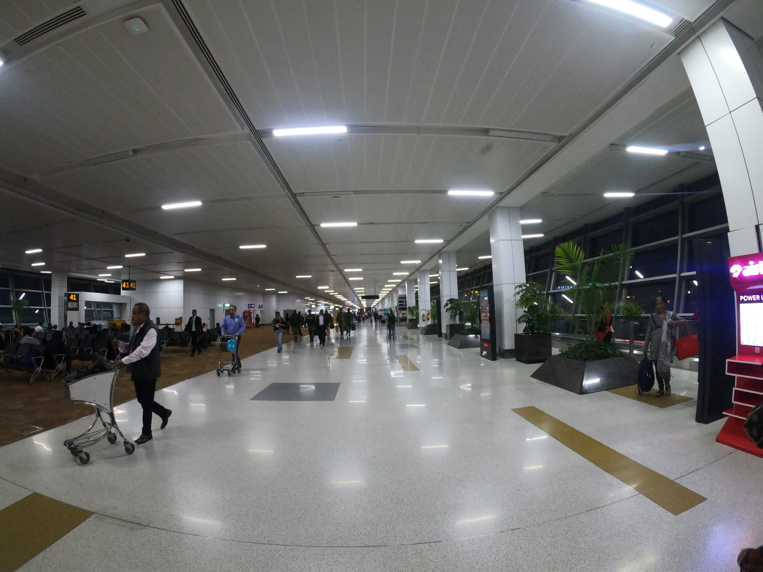 Trivandrum International Airport TRV | Night View | First Airport in ...