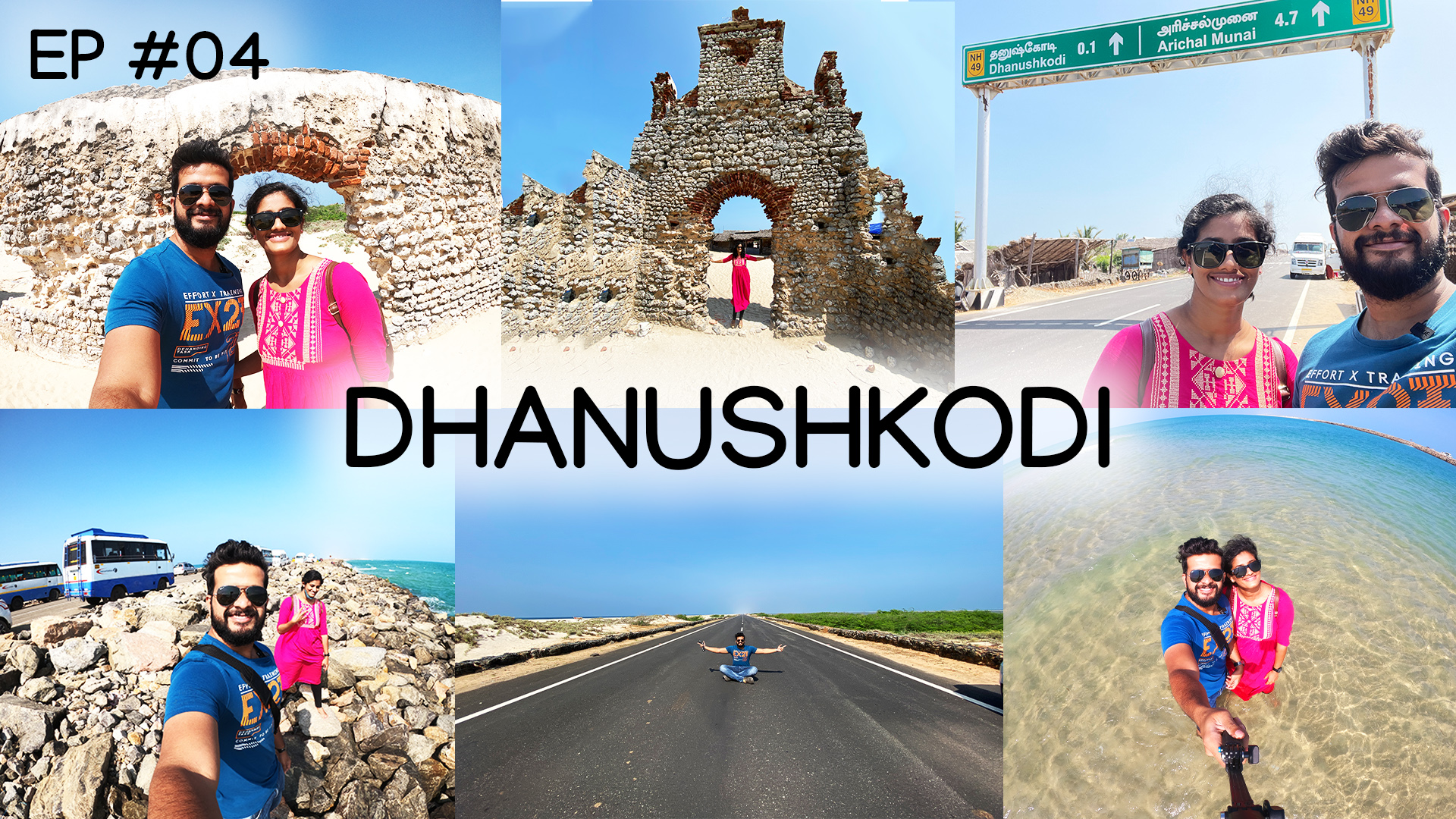 Dhanushkodi | Ram Setu View Point | Arichal Munai | Ghost Town ...