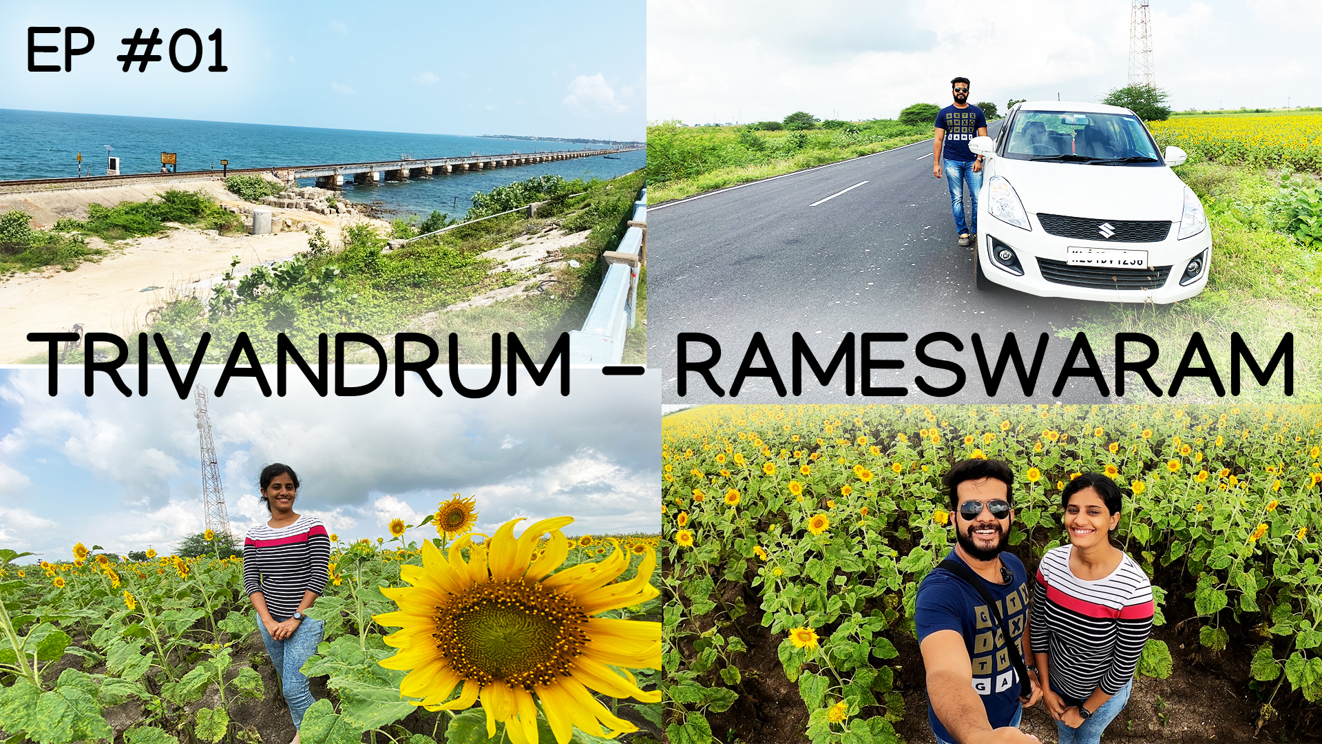 Trivandrum to Rameswaram Road Trip via Nagercoil and Pamban Bridge ...
